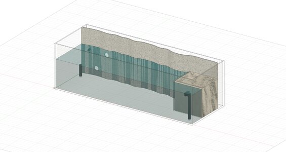 3d Rückwand mit Filter | Flowgrow